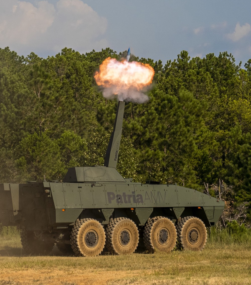 Patria NEMO 120 mm mortar system